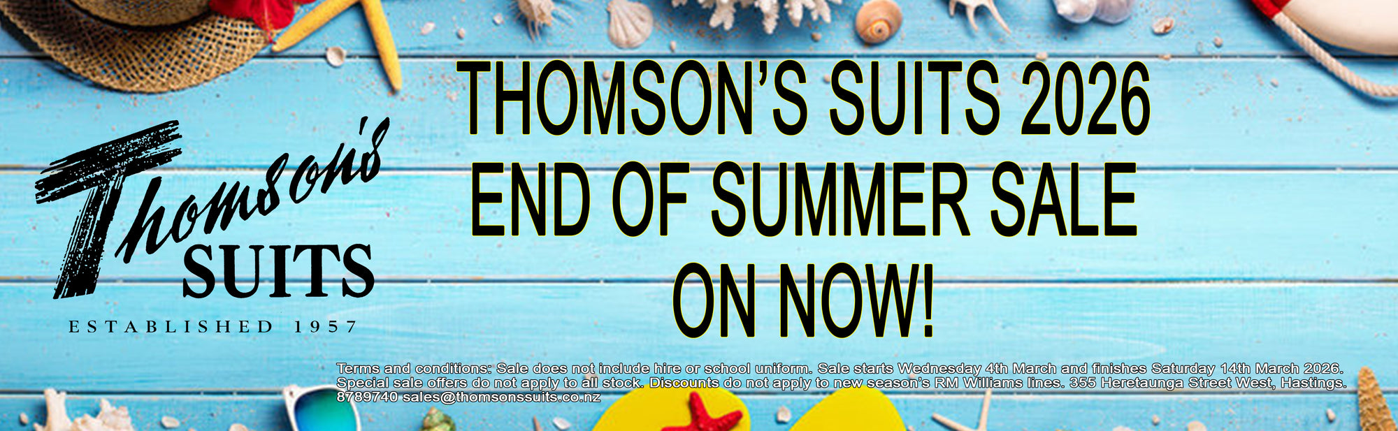 Thomson's Suits - Established 1957 – Thomson's Suits Ltd